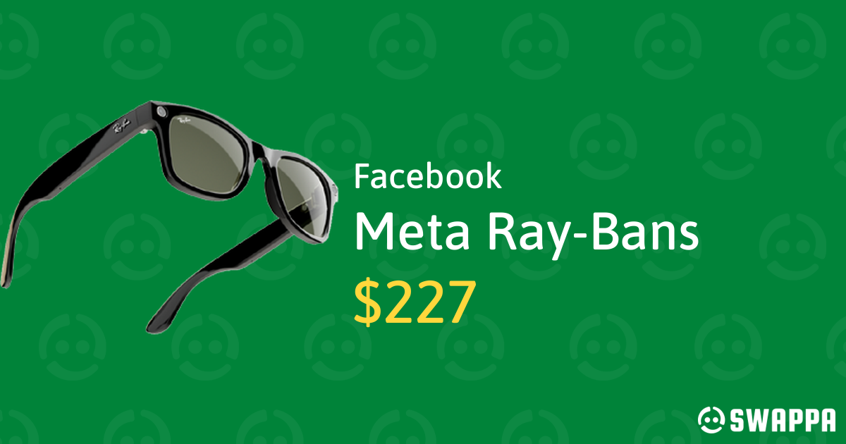 Meta Ray-Bans - Black - LZKT31146 - Swappa