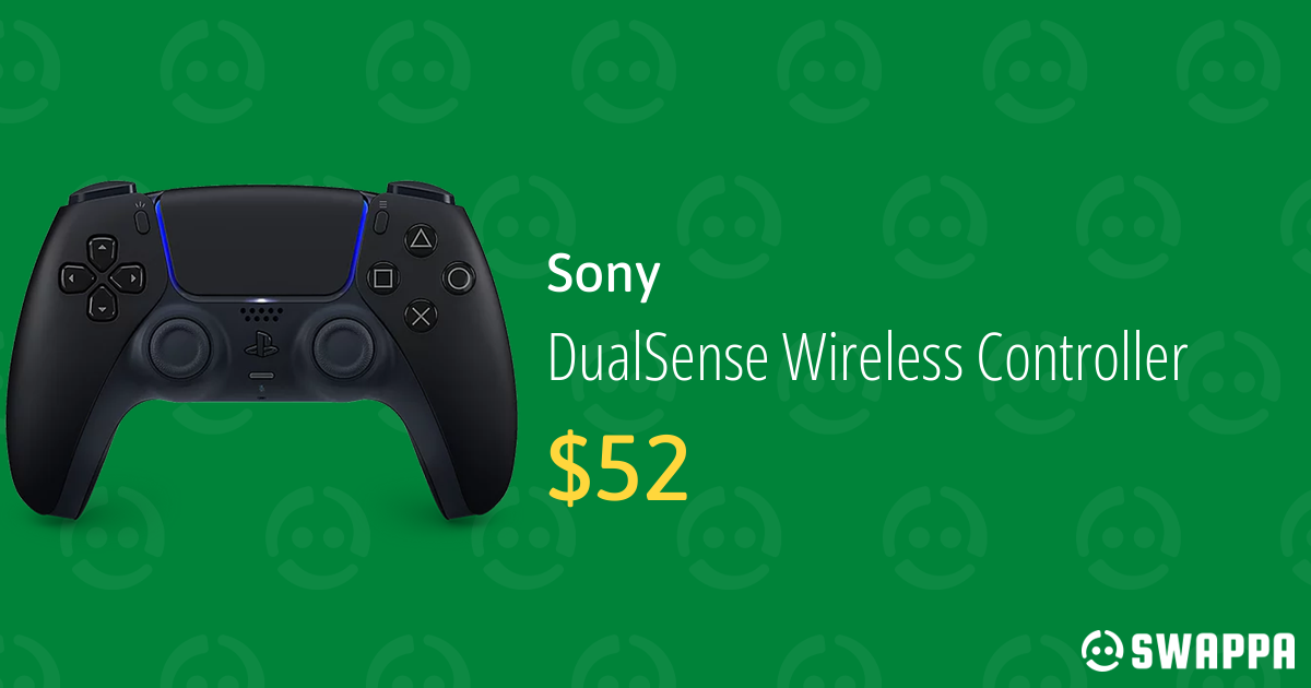 DualSense Wireless Controller - Black - LZNS18574 - Swappa
