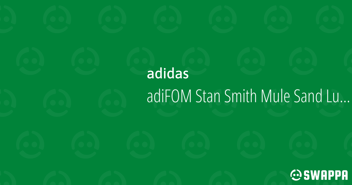 adidas adiFOM Stan Smith Mule Sand Lucid Pink (Women's) - IG5973 - Swappa