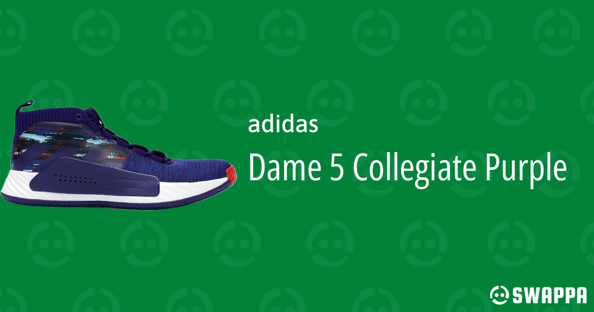 adidas Dame 5 Collegiate Purple - Swappa