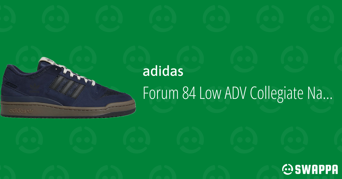 adidas Forum 84 Low ADV Collegiate Navy Gum - GX9755 - Swappa