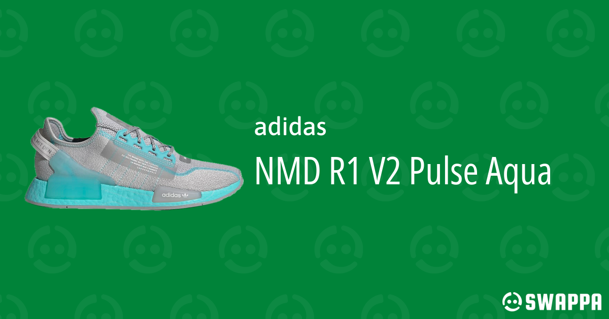 adidas NMD R1 V2 Pulse Aqua - GX0539 - Swappa