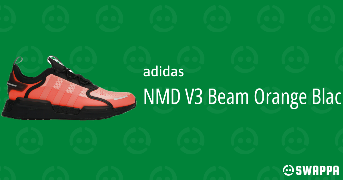 adidas NMD V3 Beam Orange Black - GX2088 - Swappa