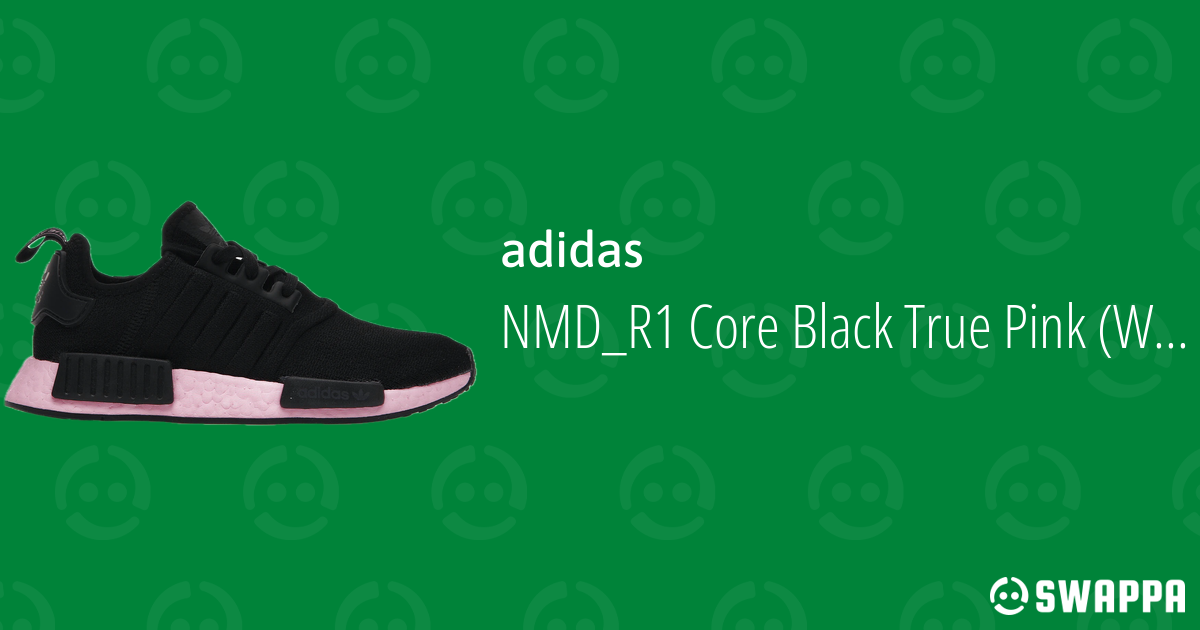 adidas NMD_R1 Core Black True Pink (Women's) - EF4272 - Swappa