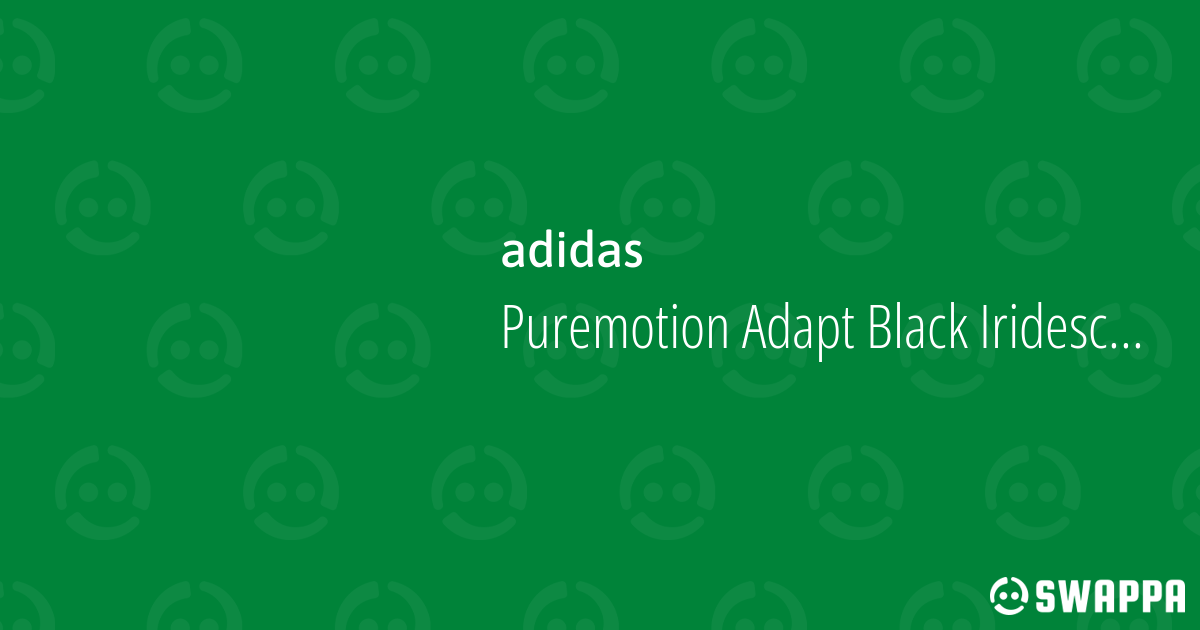 adidas Puremotion Adapt Black Iridescent (Women's) - H02006 - Swappa