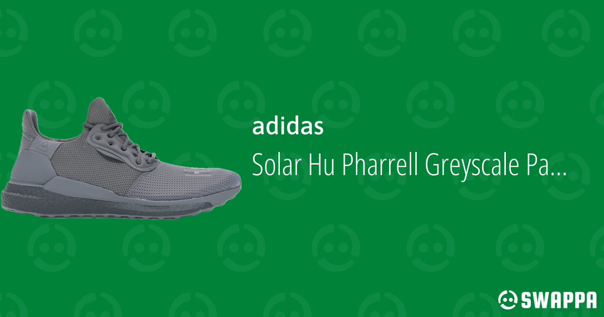 adidas Solar Hu Pharrell Greyscale Pack Grey - Swappa