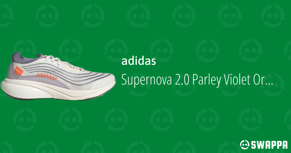 adidas Supernova 2.0 Parley Violet Orange - HP2236 - Swappa