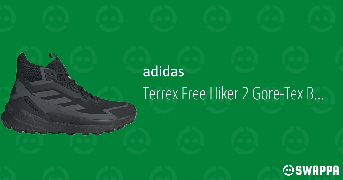 adidas Terrex Free Hiker 2 Gore-Tex Black Grey - HQ8383 - Swappa