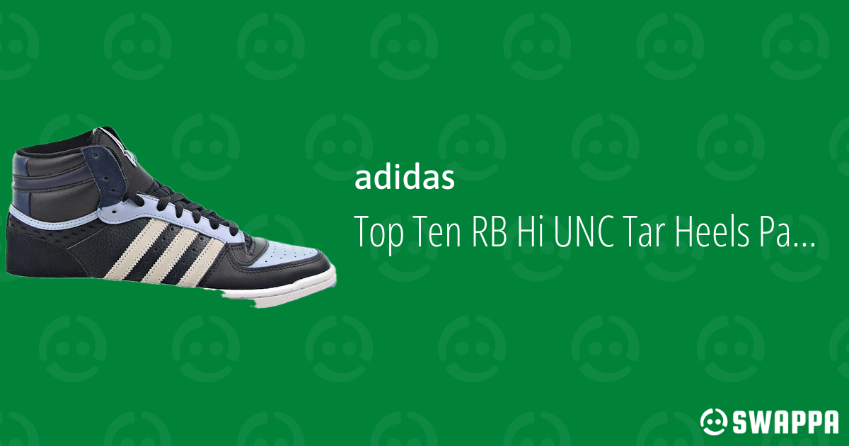 adidas Top Ten RB Hi UNC Tar Heels Pack - Swappa