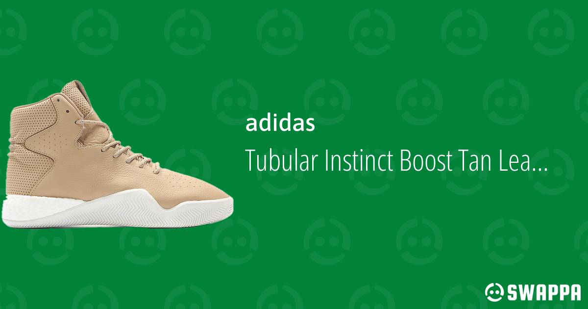 adidas Tubular Instinct Boost Tan Leather - BB8400 - Swappa