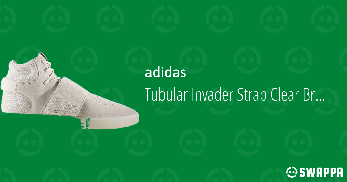 adidas Tubular Invader Strap Clear Brown - BB8943 - Swappa