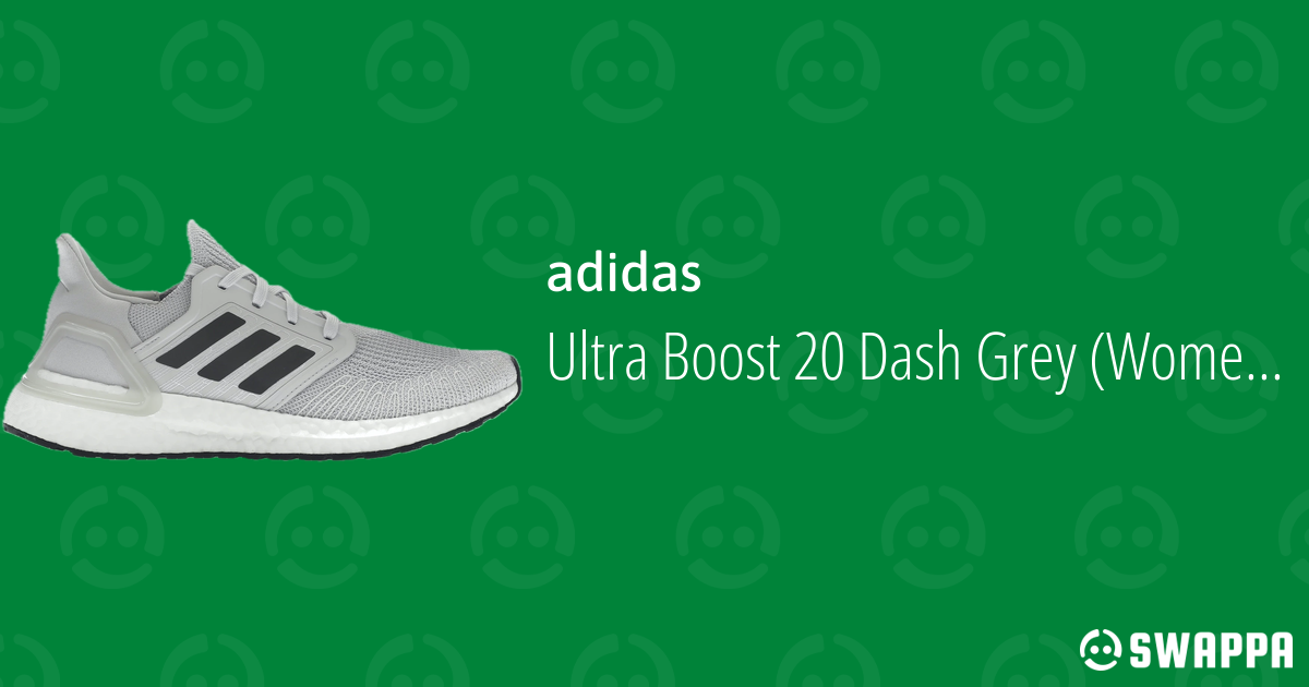 adidas Ultra Boost 20 Dash Grey (Women's) - Swappa