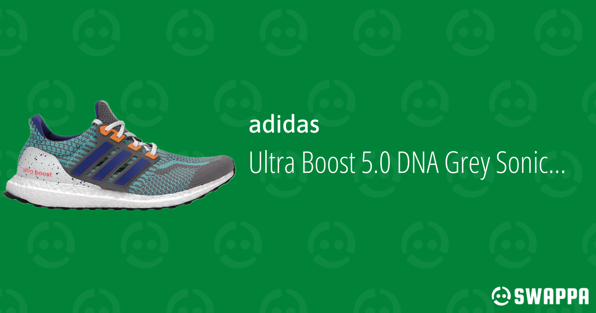 adidas Ultra Boost 5.0 DNA Grey Sonic Ink - GV7715 - Swappa