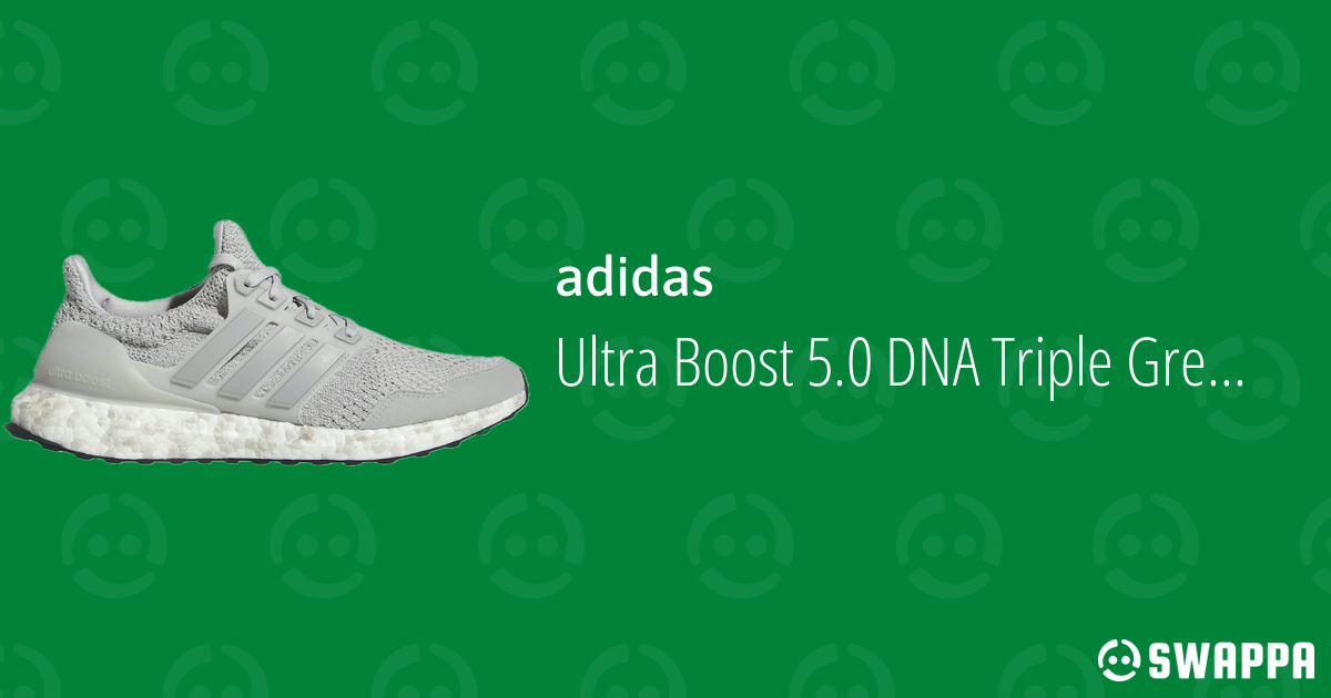 adidas Ultra Boost 5.0 DNA Triple Grey - GY8342 - Swappa