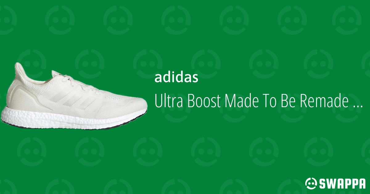 adidas Ultra Boost Made To Be Remade Non Dyed Black Sole - FZ3987 - Swappa
