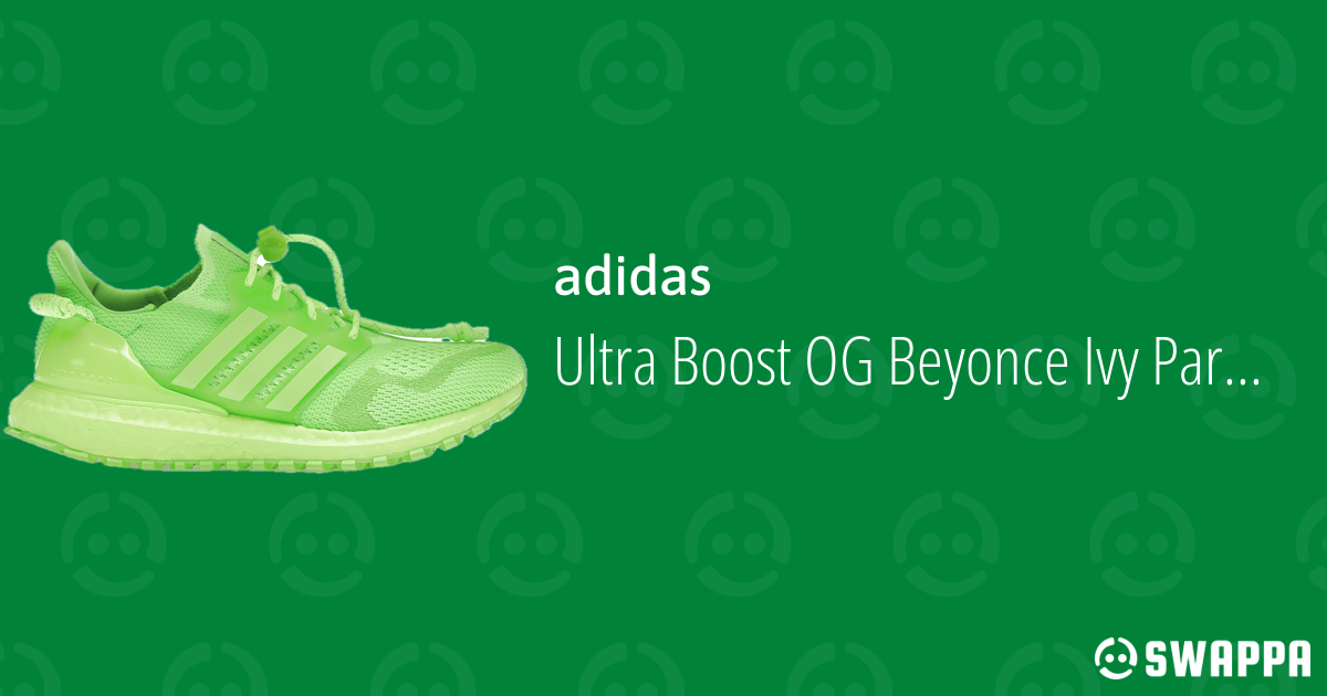adidas Ultra Boost OG Beyonce Ivy Park Solar Green - GZ2228 - Swappa
