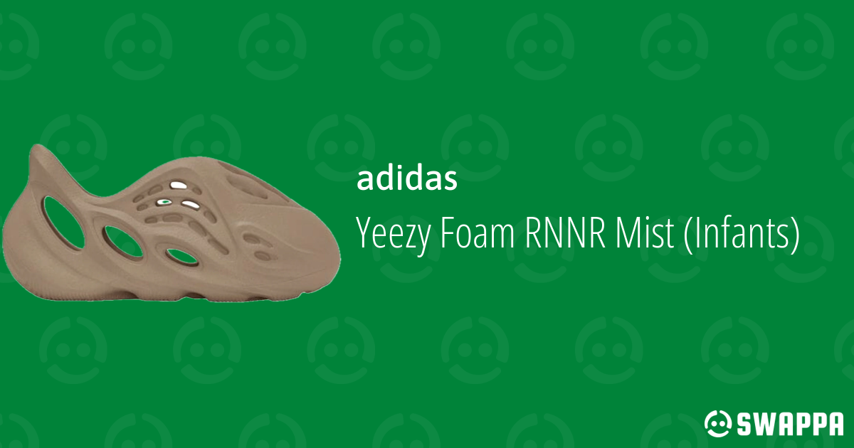 adidas Yeezy Foam RNNR Mist (Infants) - GW1971 - Swappa