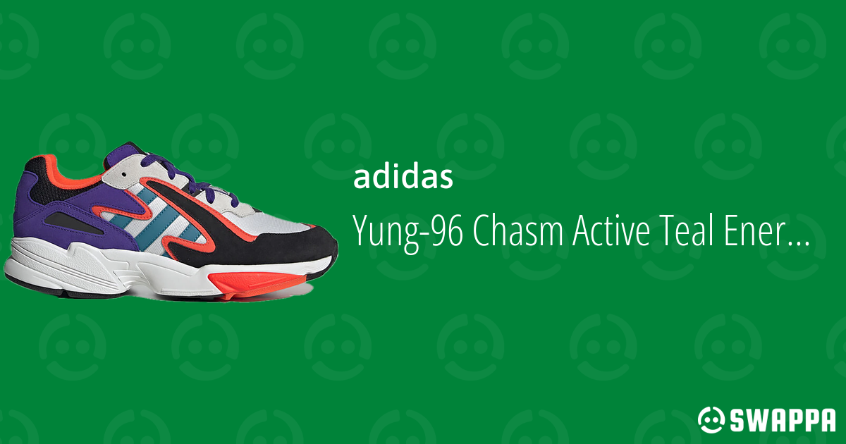 adidas Yung-96 Chasm Active Teal Energy Ink - EF1427 - Swappa