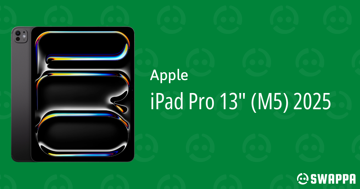 iPad Pro 13 inch (M5) 2025 vs iPad 9th Gen Comparison - Swappa