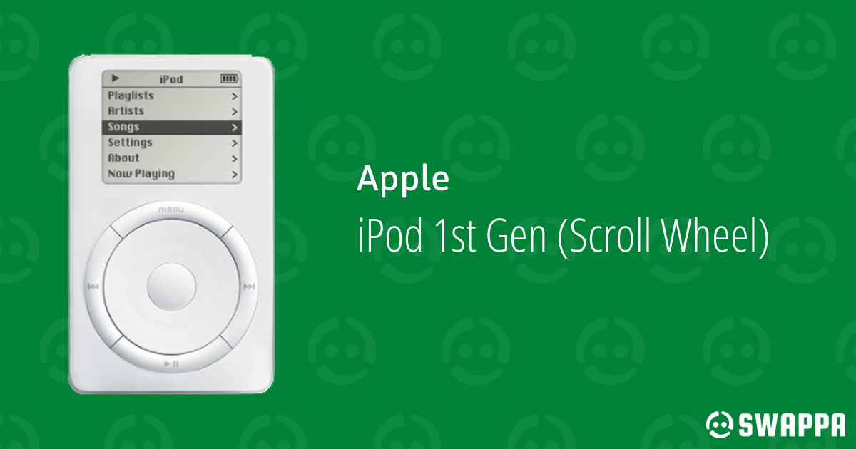 Apple iPod 1st Gen (Scroll Wheel) - Swappa