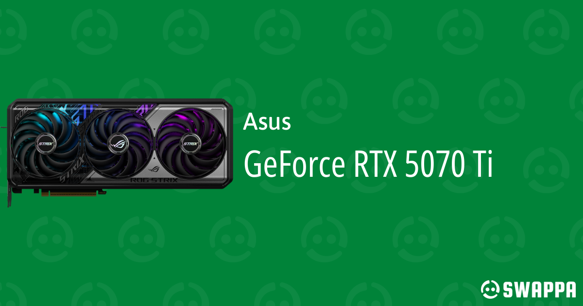 Asus GeForce RTX 5070 Ti - Swappa