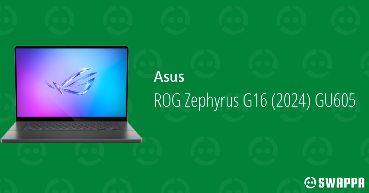 Asus ROG Zephyrus G16 (2024) GU605 - Swappa