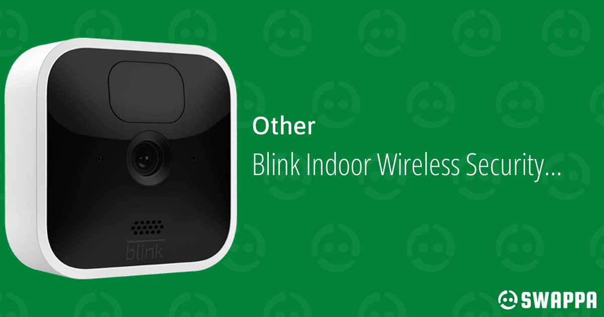 Blink Indoor Wireless Security Camera - Swappa