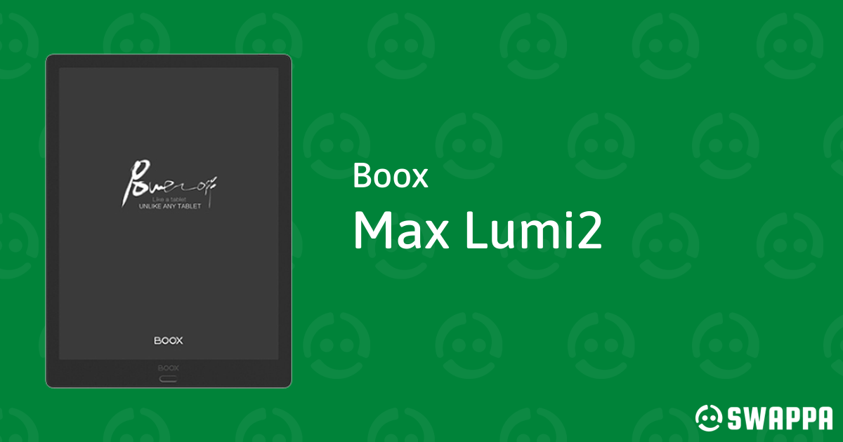 Boox Max Lumi2 - Used and Refurbished - Swappa
