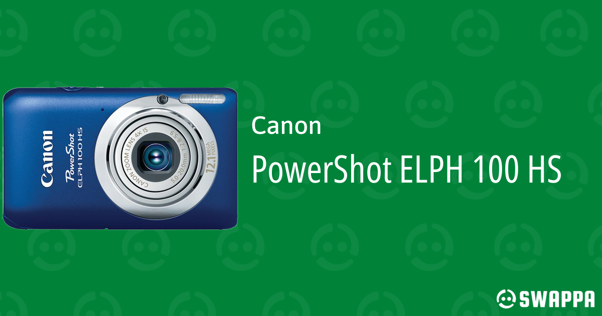 Canon PowerShot ELPH 100 HS - Swappa