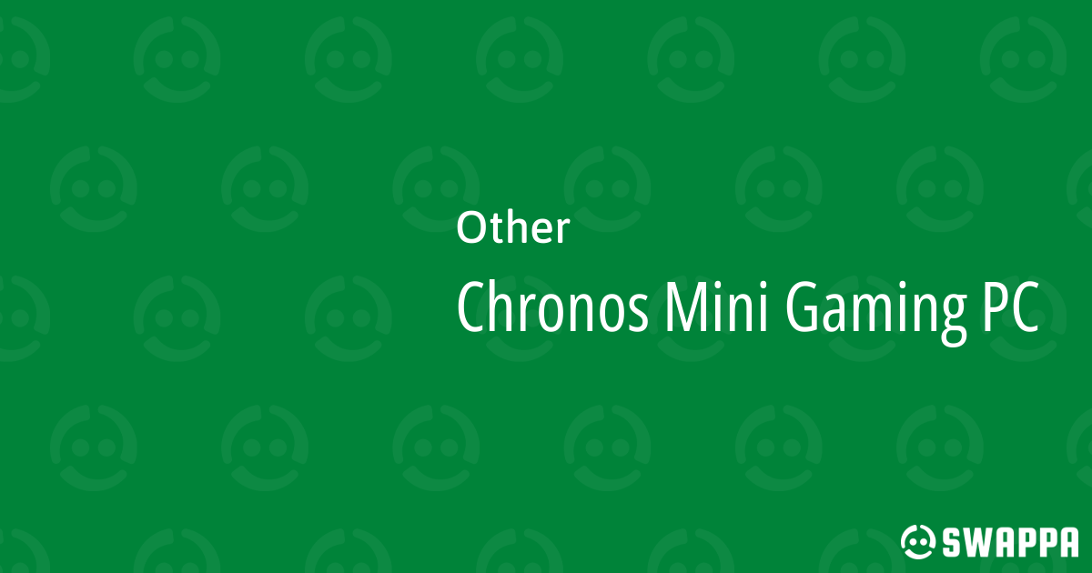 Chronos Mini Gaming PC - Swappa
