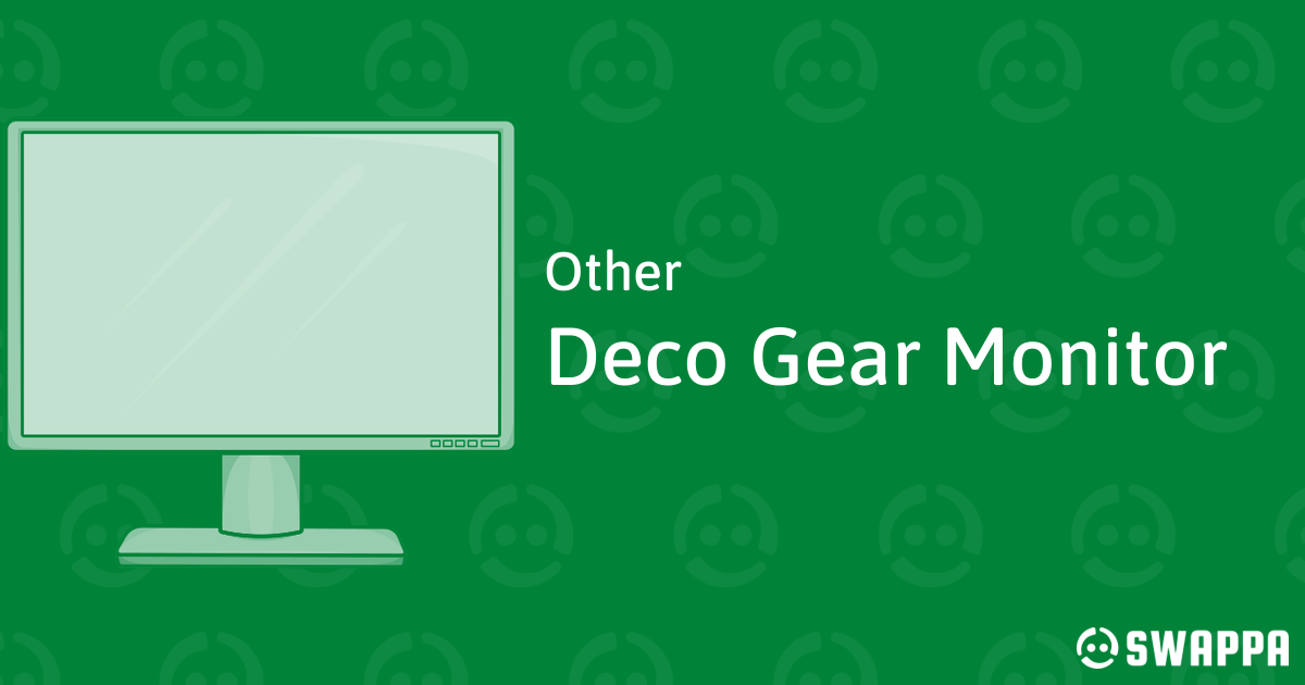 Deco Gear Monitor - Swappa
