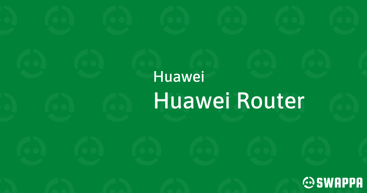 Huawei Router - Swappa