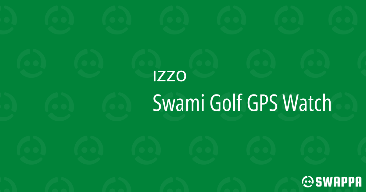IZZO Swami Golf GPS Watch - Swappa