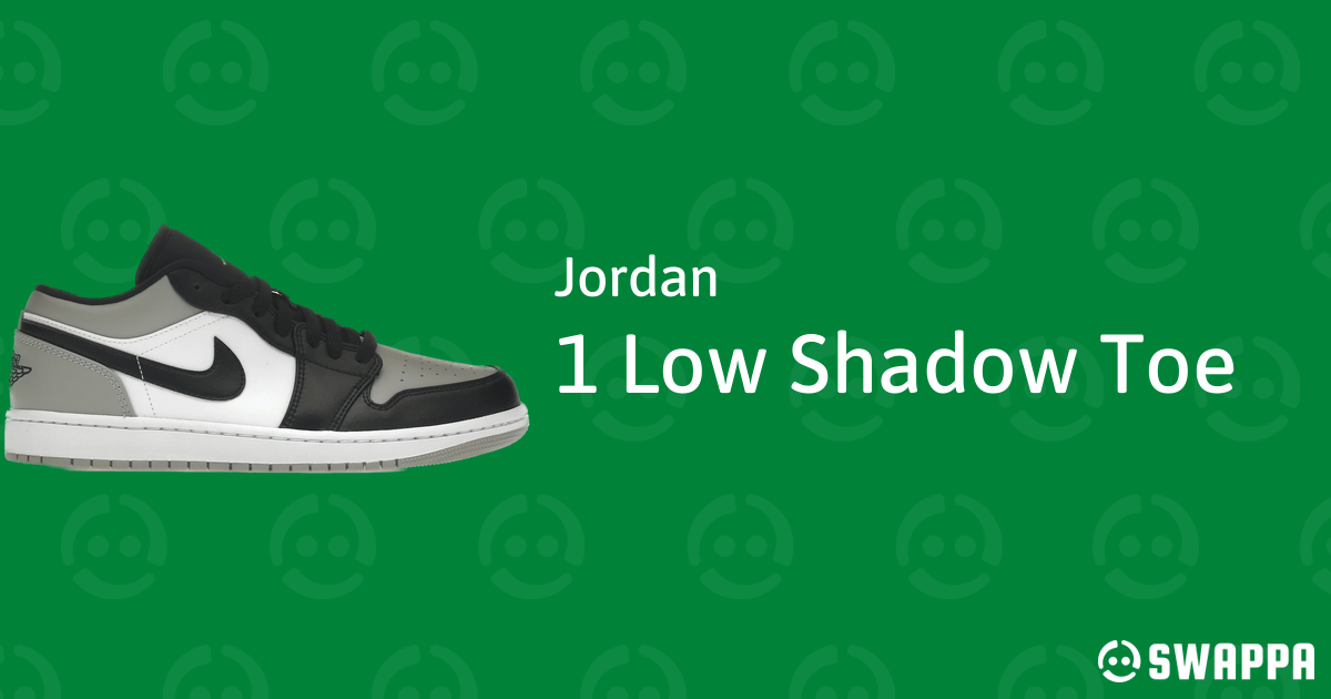 Jordan 1 Low Shadow Toe - 553558-052 - Swappa