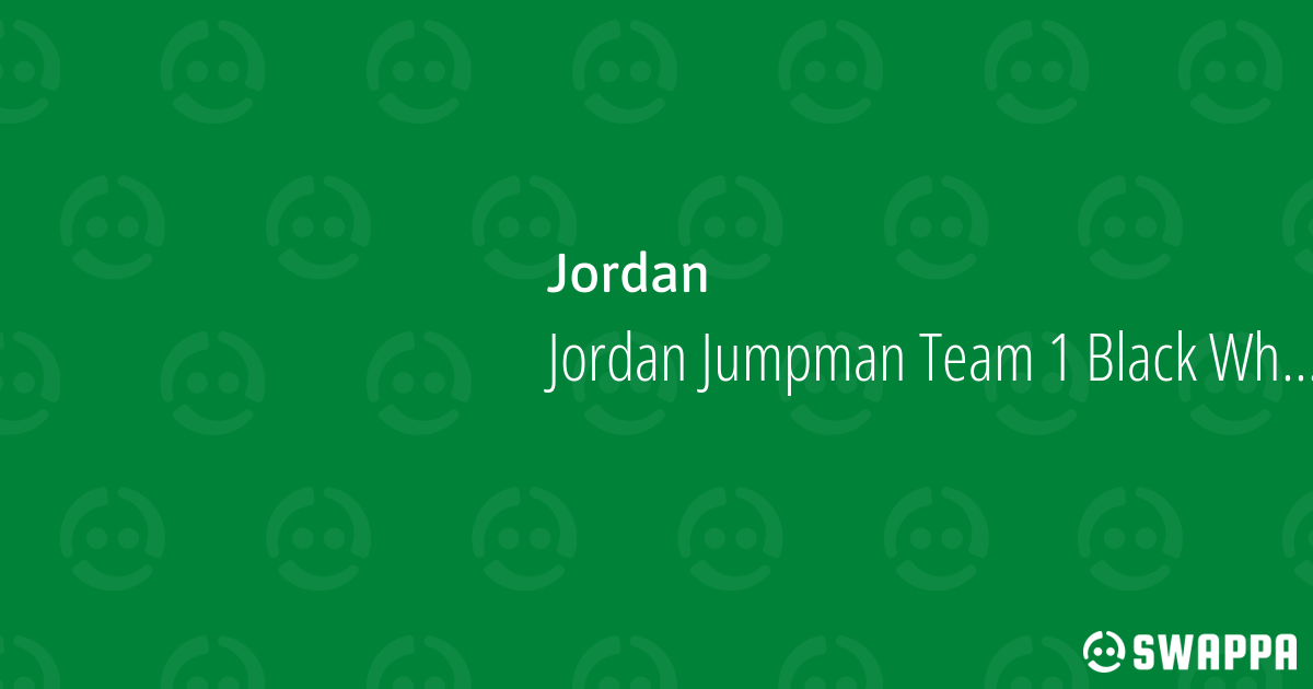 Jordan Jumpman Team 1 Black White (2023) - FV3928-006 - Swappa