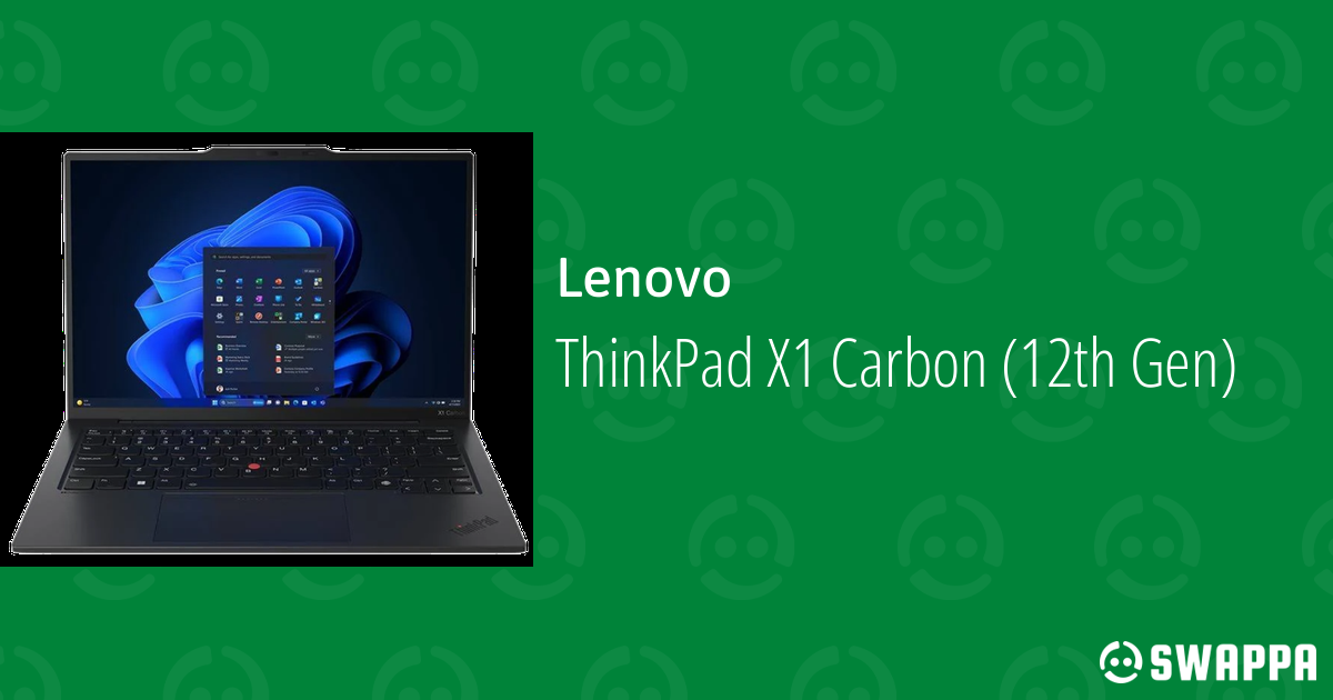 Lenovo ThinkPad X1 Carbon (12th Gen) - Swappa