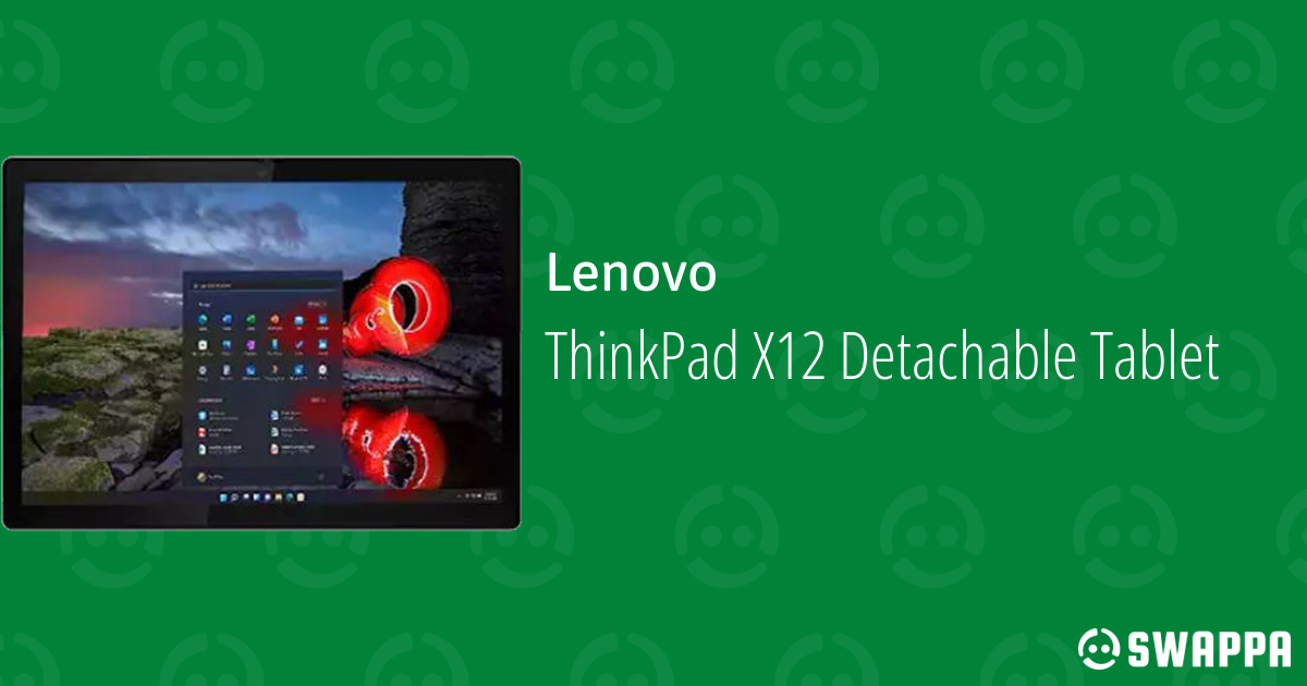 Lenovo ThinkPad X12 Detachable Tablet - Used and Refurbished - Swappa