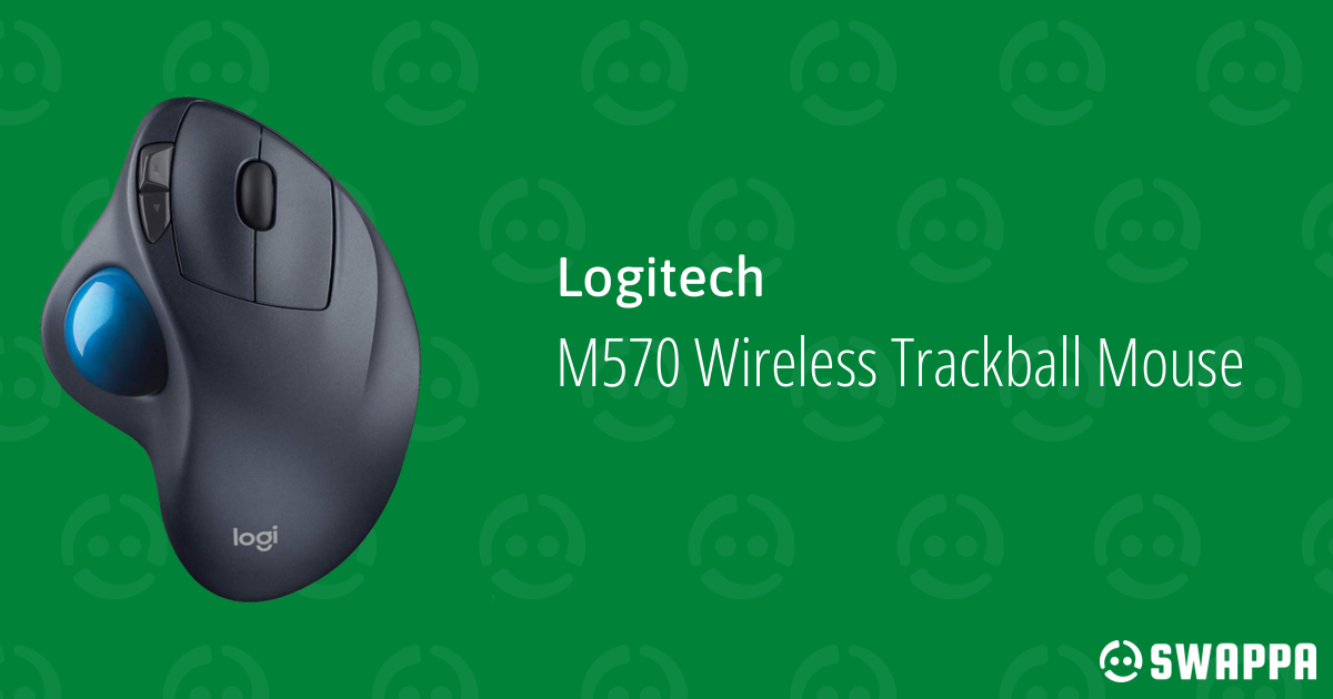 Logitech M570 Wireless Trackball Mouse - Swappa