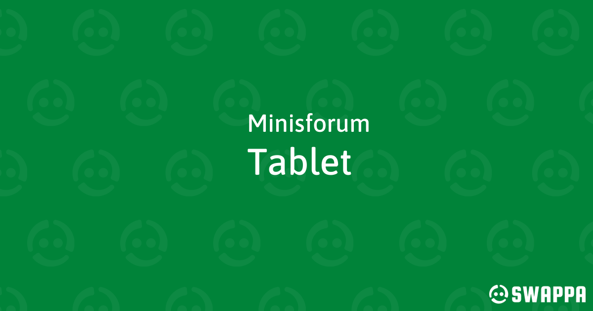 Minisforum Tablet For Sale, Used and Refurbished - Swappa