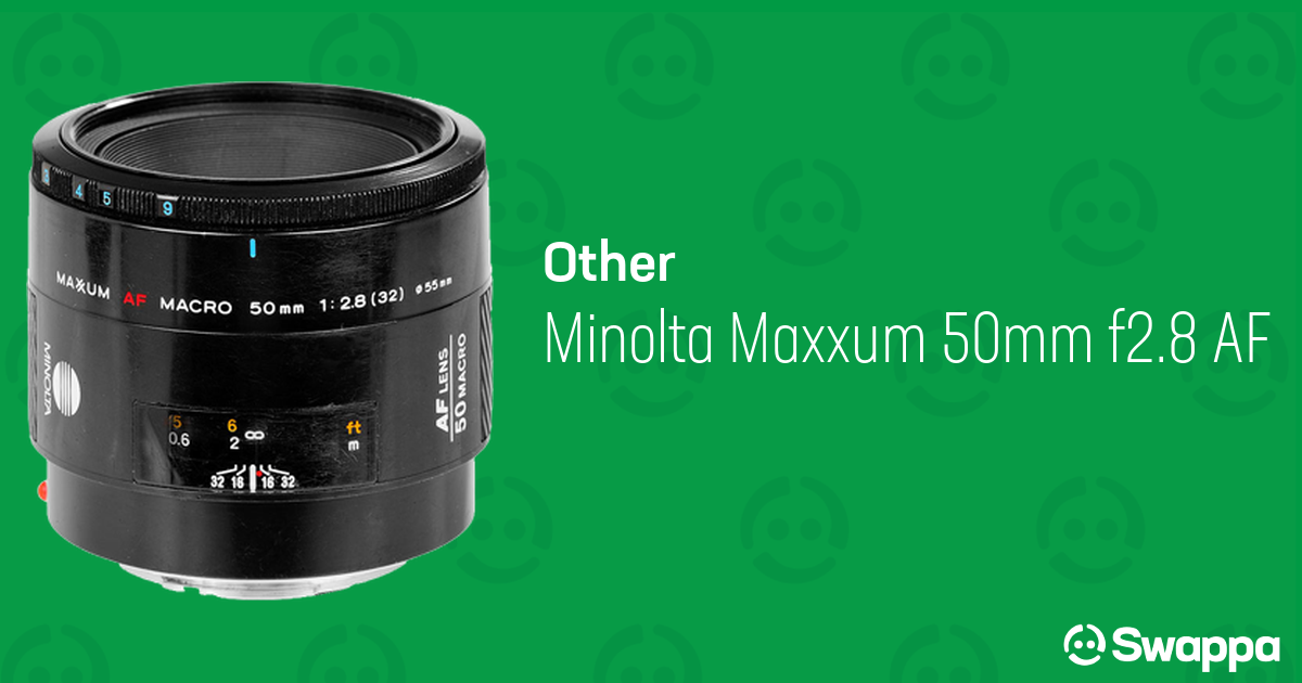 Minolta Maxxum 50mm f2.8 AF - Swappa