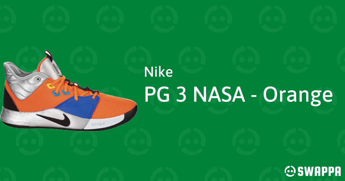 Nike PG 3 NASA - Orange - Swappa