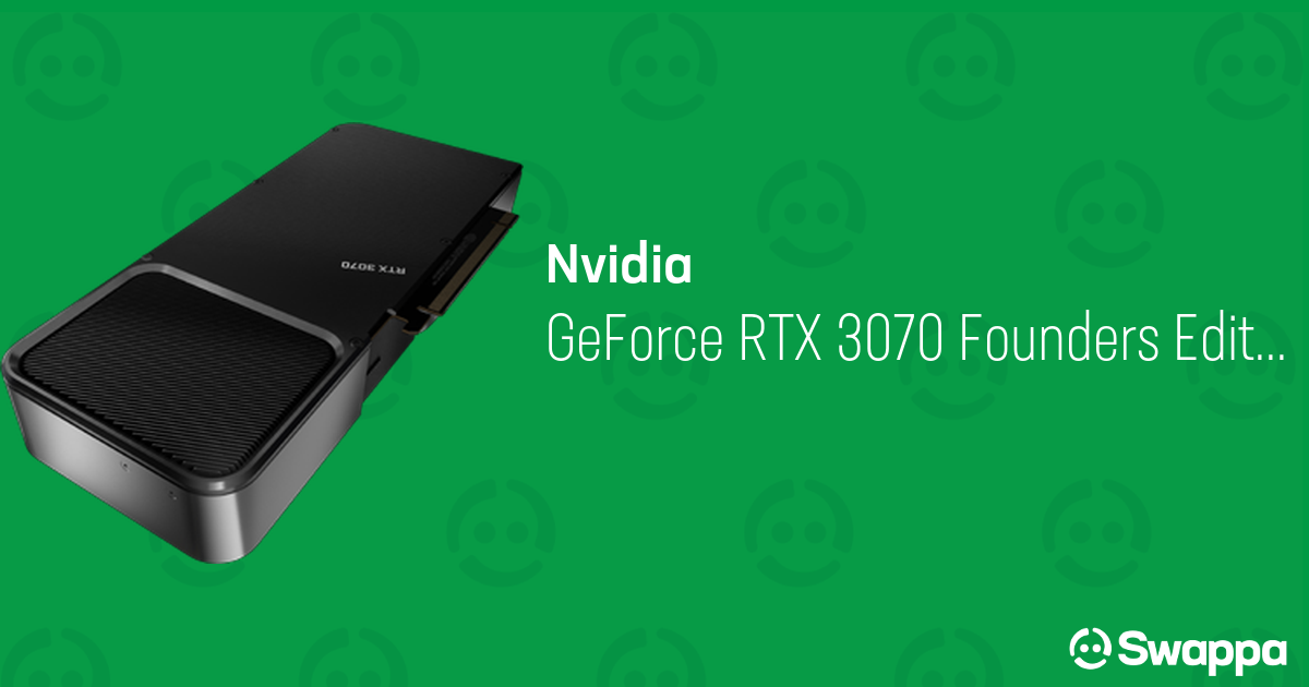 Nvidia GeForce RTX 3070 Founders Edition - Swappa