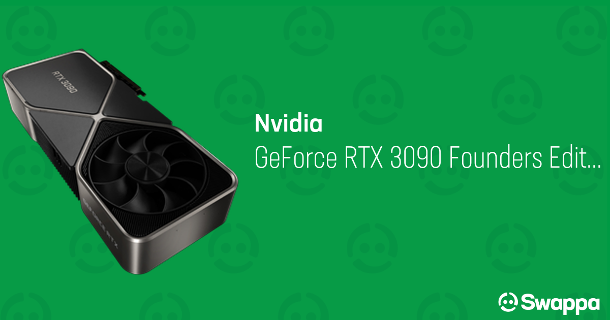 Nvidia GeForce RTX 3090 Founders Edition - Swappa