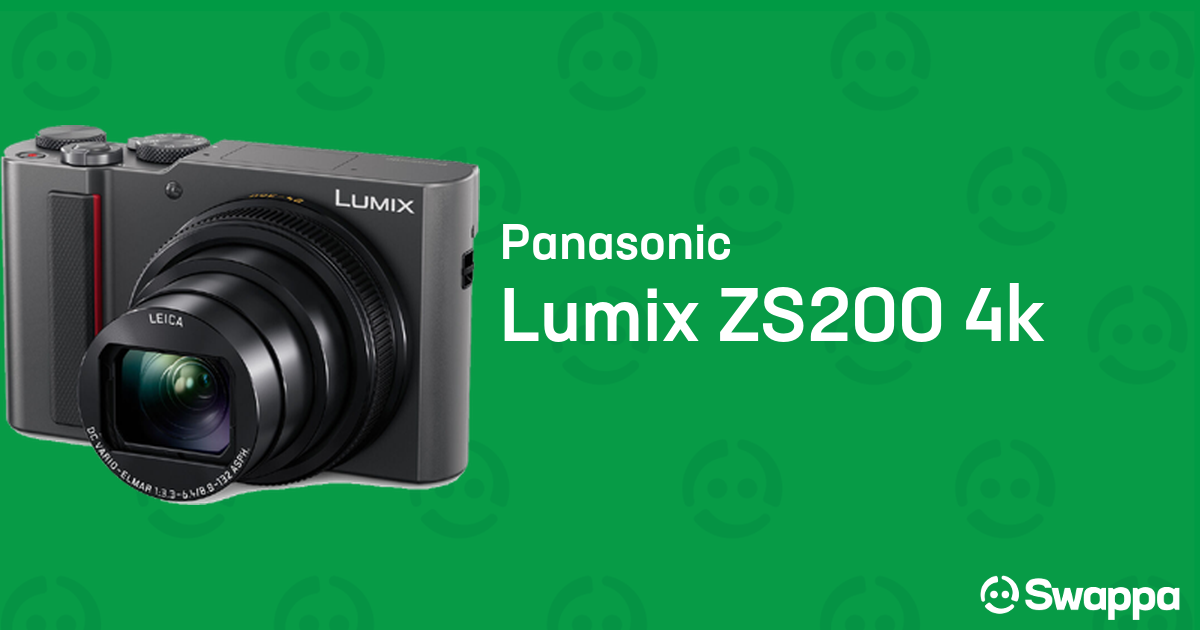 Panasonic Lumix ZS200 4k - Swappa