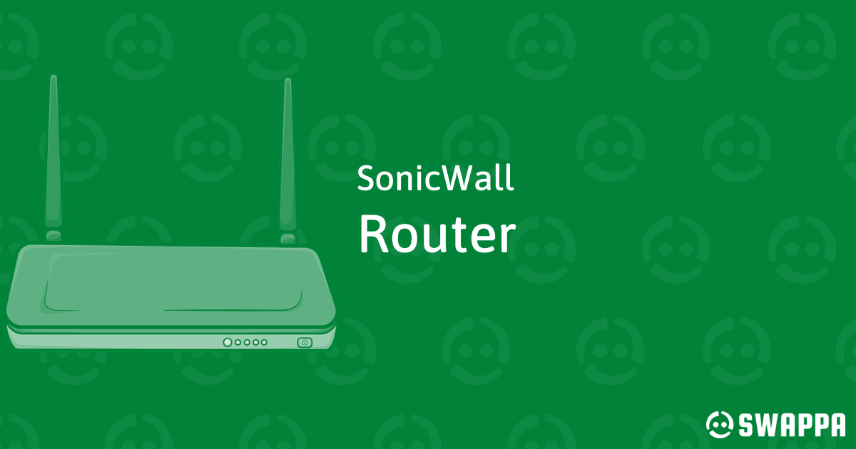 SonicWall Router - Swappa