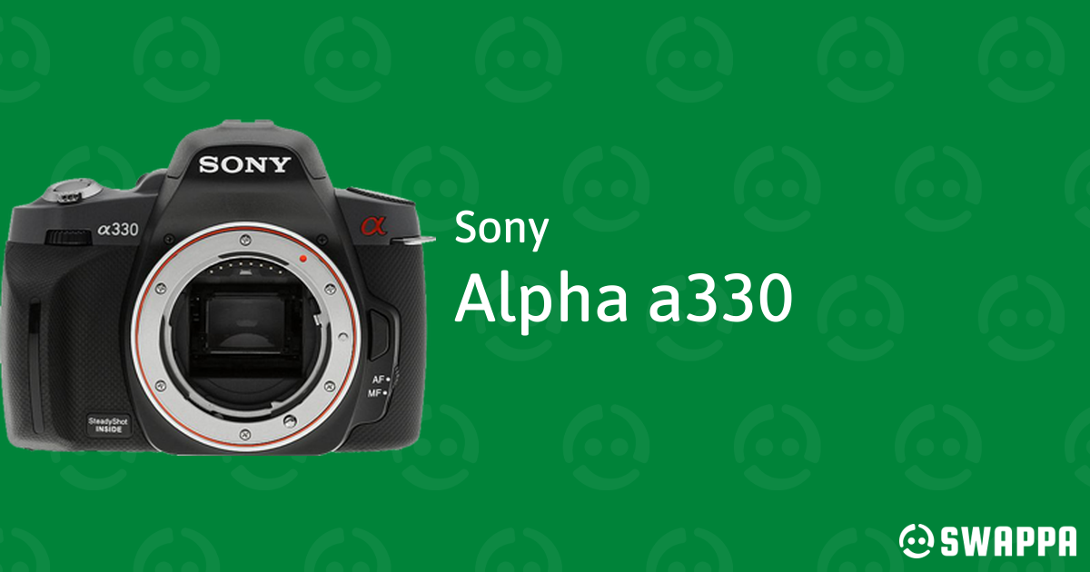 Sony a330 - Swappa