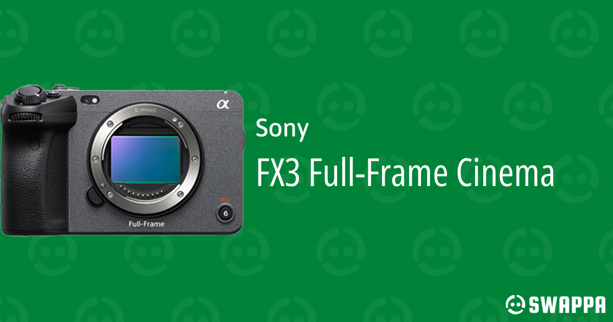 Sony FX3 Full-Frame Cinema - Swappa