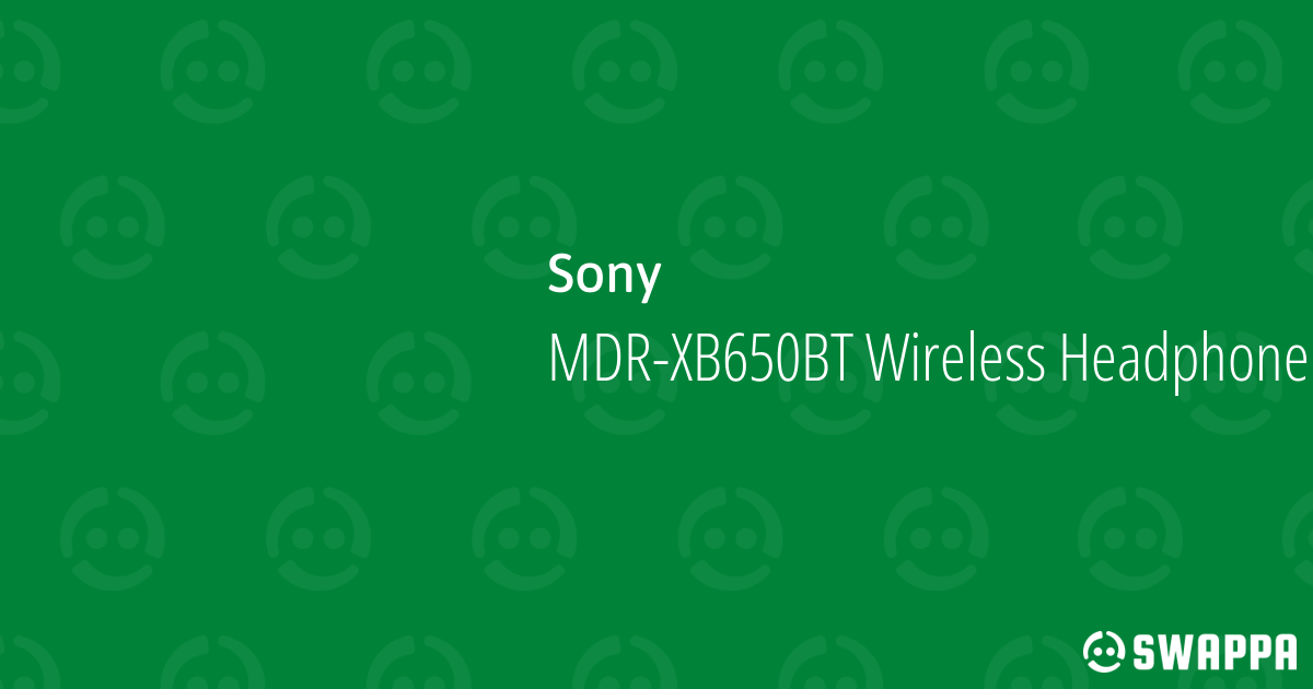 Sony MDR-XB650BT Wireless Headphones - Swappa