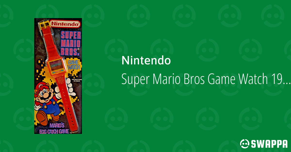 Super Mario Bros Game Watch 1990 Egg Catch - Swappa