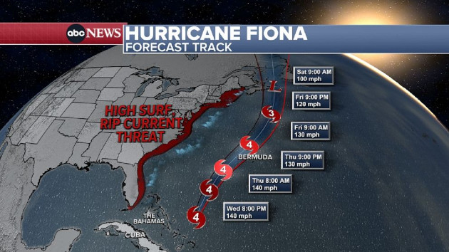 Hurricane Fiona updates: Category 4 storm moves north after wreaking ...